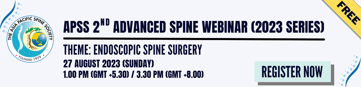 Asia Pacific Spine Society | Spine Section of APOA | Spine Society
