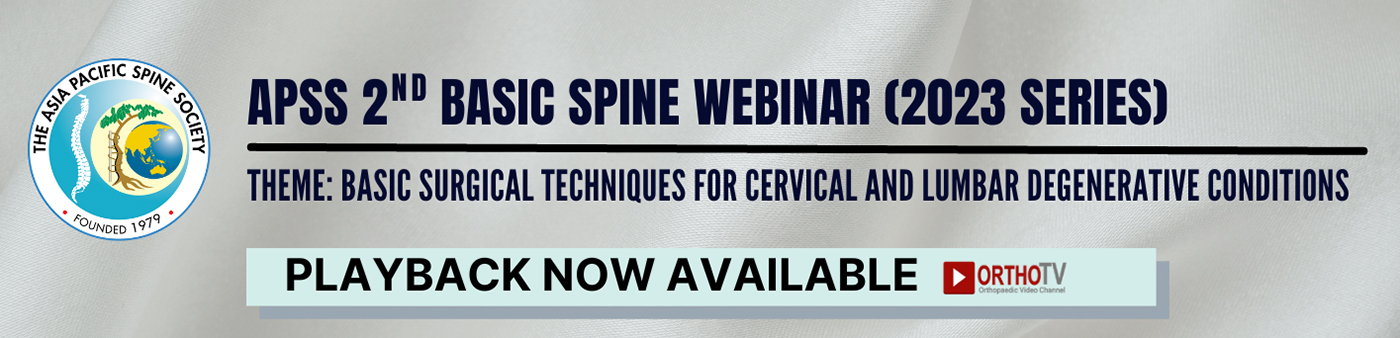 Asia Pacific Spine Society | Spine Section of APOA | Spine Society